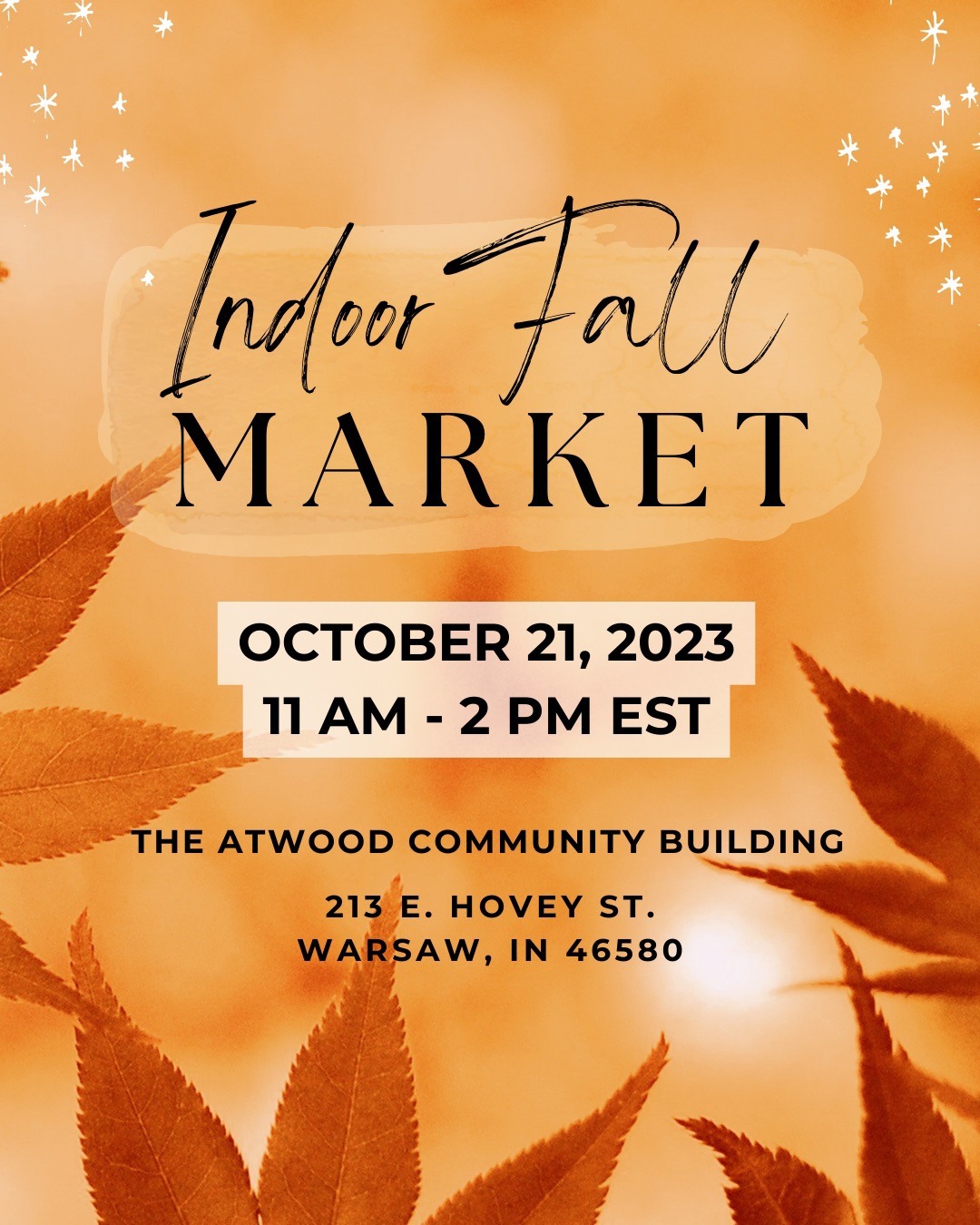 Indoor Fall Market - East Region Tourism IN Indiana