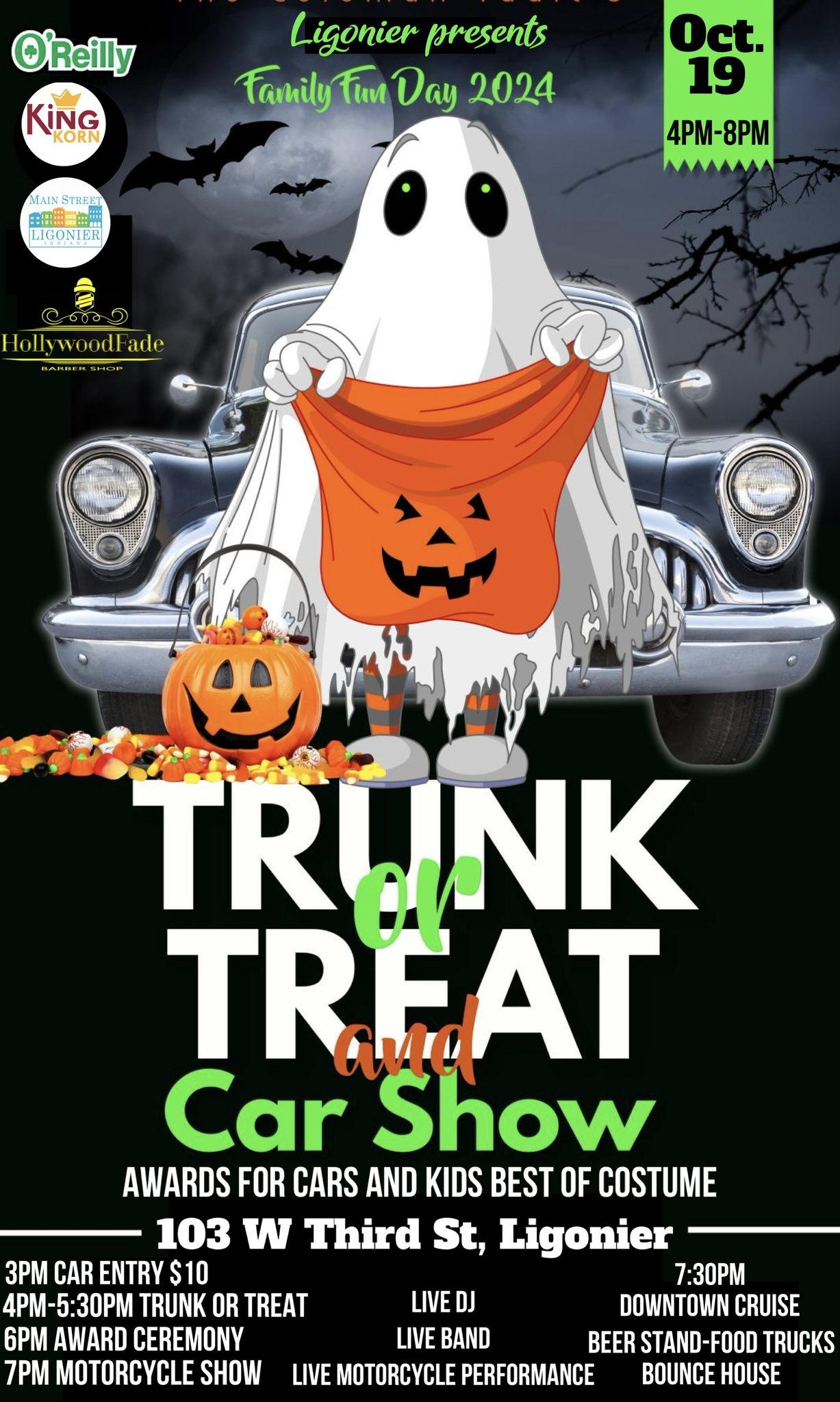 Trunk or treat & Car Show - East Region Tourism IN Indiana